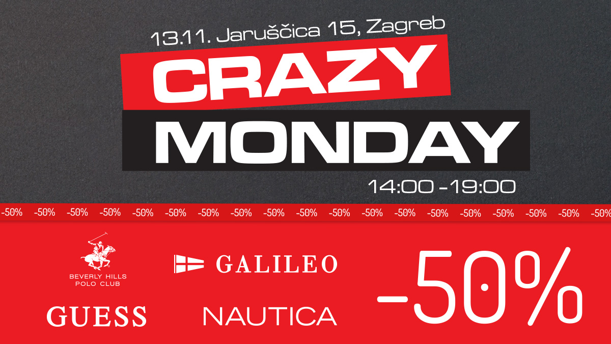 Crazy Monday u Watch Centru - Satovi.com