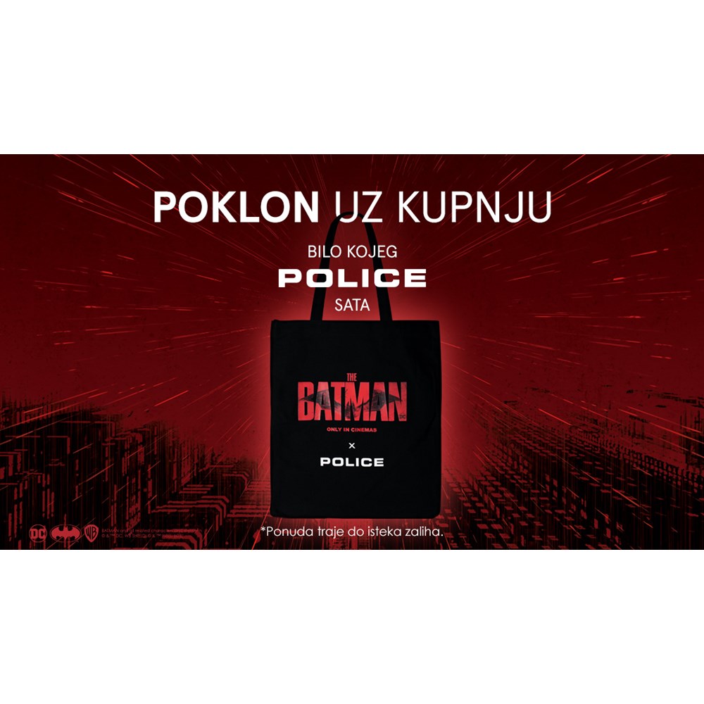 BATMAN X POLICE Poklon - Satovi.com